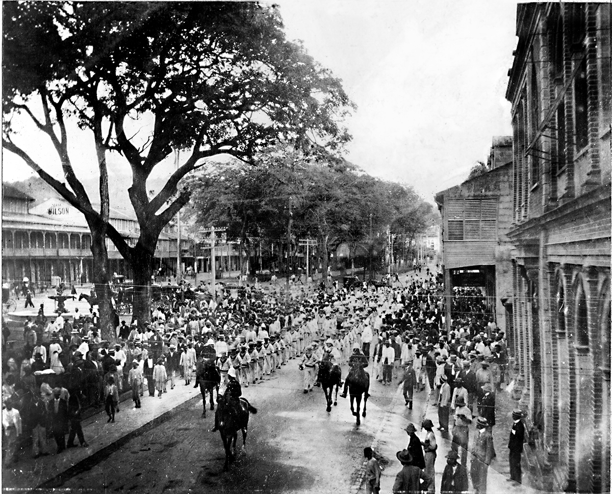 The Caribbean History Archives: The Water Riots of 1903