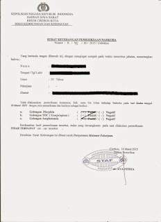 Cara Mengurus Surat Keterangan Bebas Narkoba (SKBN)