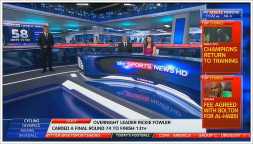 talkmedia: Sky Sports News moves to new studio