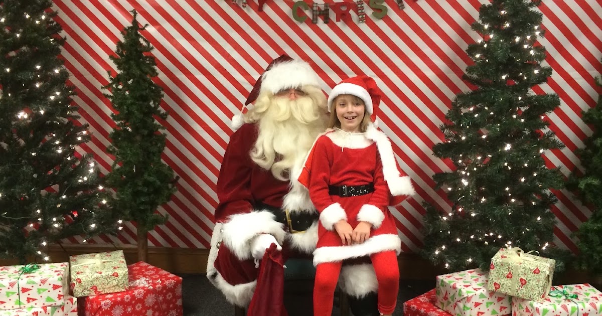 Melissa Rossiter: Heidi with Santa and Her 9th Birthday 2015