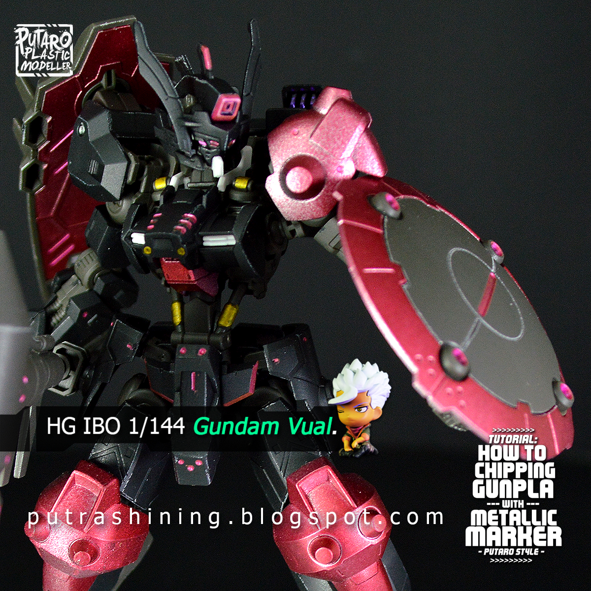 Tutorial: How to Chipping Gunpla with Metallic Marker Putaro Style ...