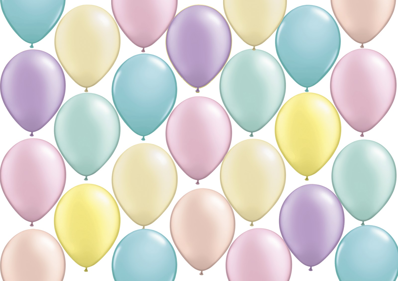 The Very Best Balloon Blog: Sweet trends... this years pretty pastel ...