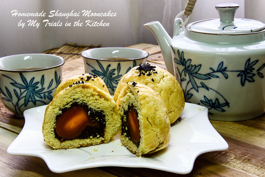 My Trials in the Kitchen: Homemade Shanghai Mooncakes