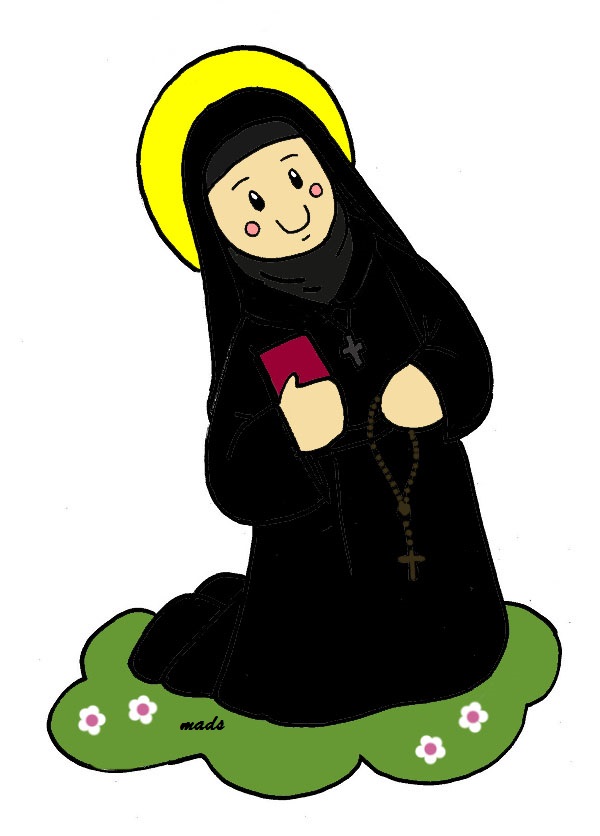 Mis ilustraciones: Santa Rafqa Pietra Choboq