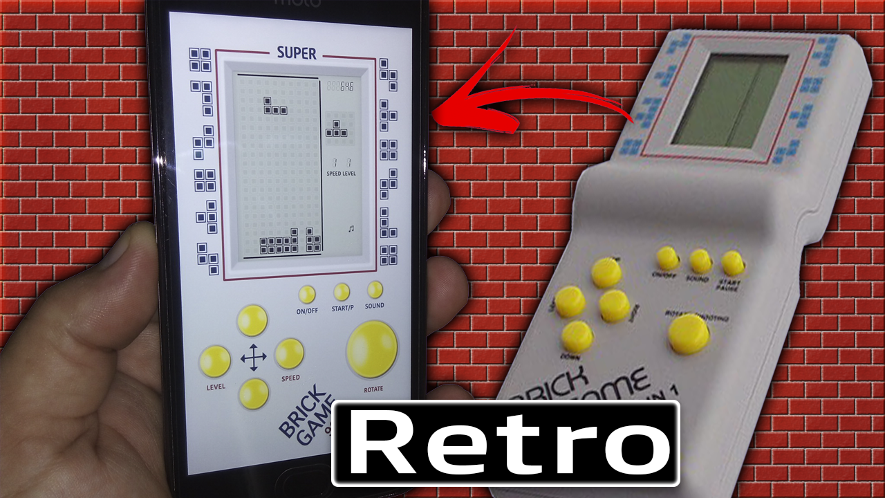 Dica | Nostalgia Retro Brick Game Simulator no Android - PT-BR