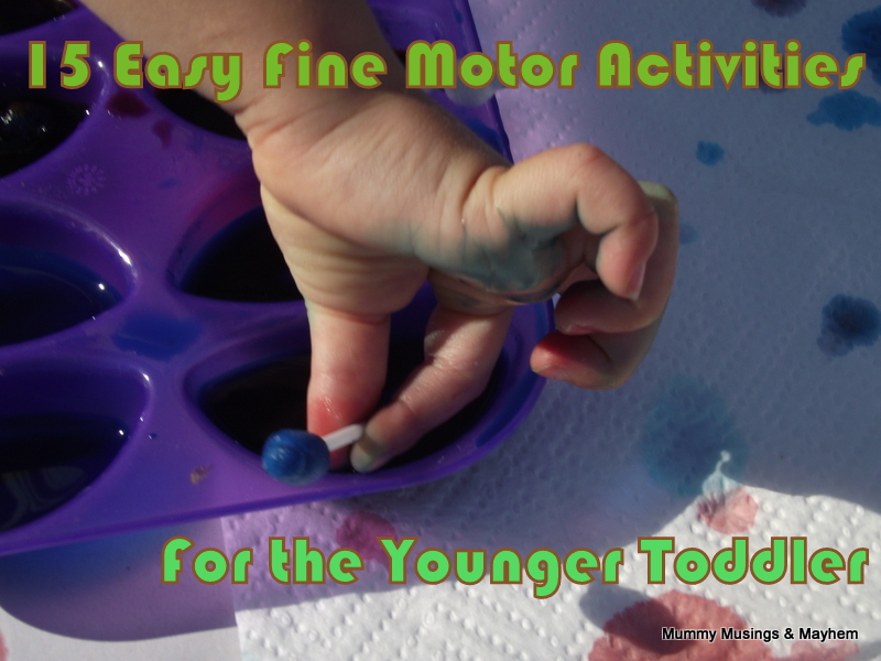 Easy Fine Motor Fun for Younger Toddlers! - The Empowered Educator