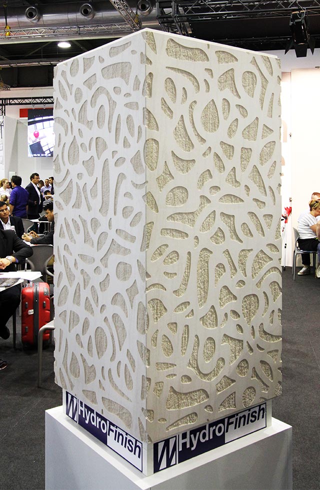 With the Waterjet Hydrofinish there is no limits for marble and granite surfaces! ~ Fabshop machines