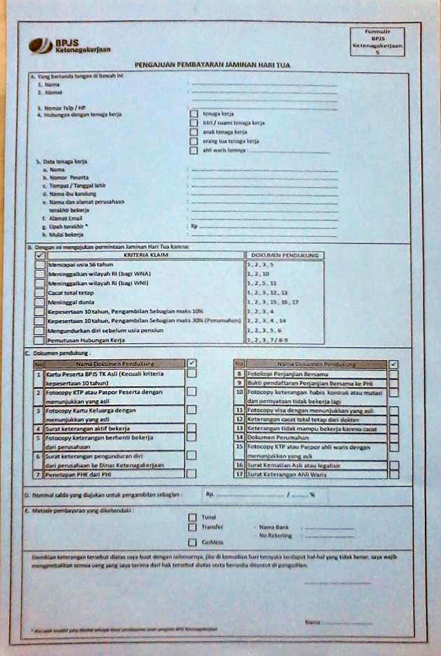 Cara Klaim Dana BPJS TK Secara Offline di Denpasar - akriko.com
