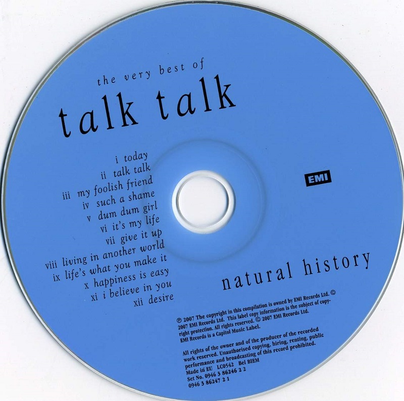 On The Road Again: Talk Talk "Natural History: The Very Best of Talk Talk"