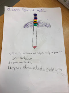 El lápiz mágico de Malala