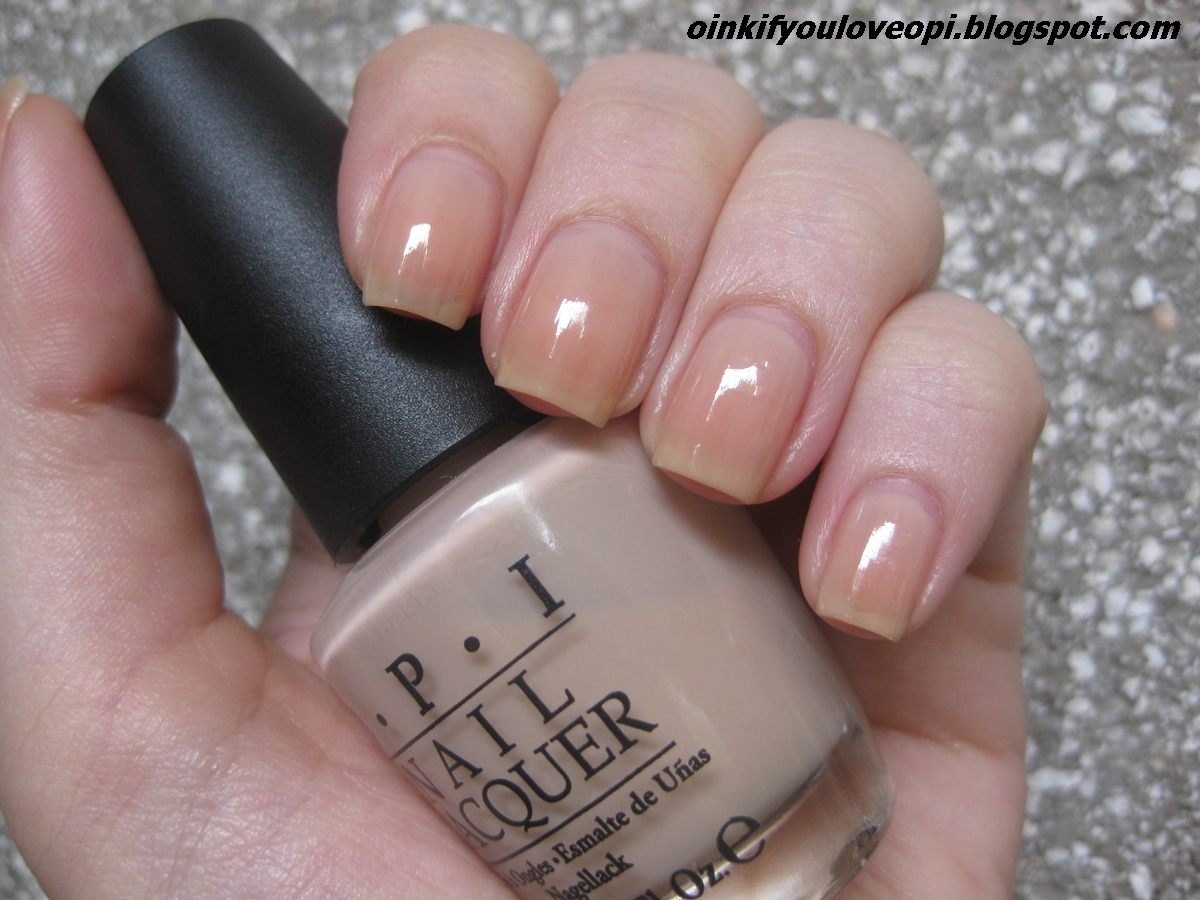 Oink If You Love OPI: Samoan Sand