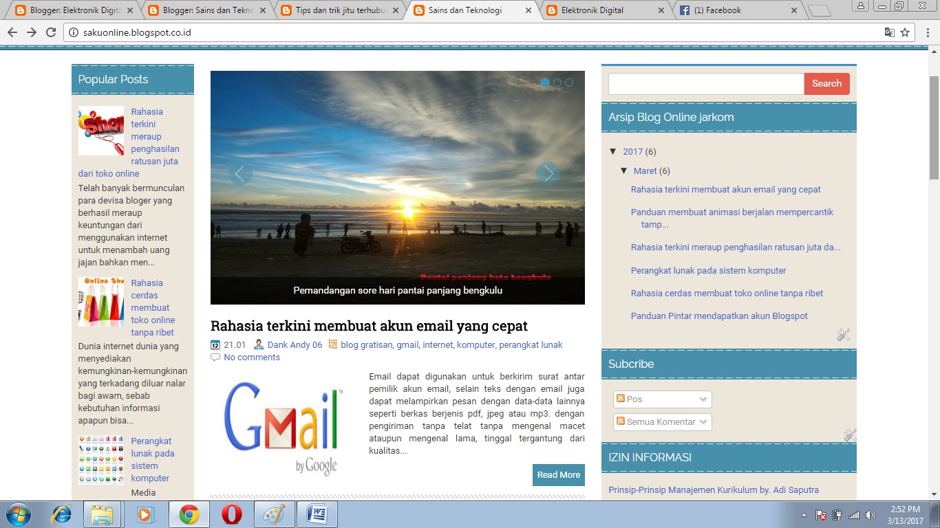 Perkaya blog kamu dengan tampilan template terbaik dan terbagus ...