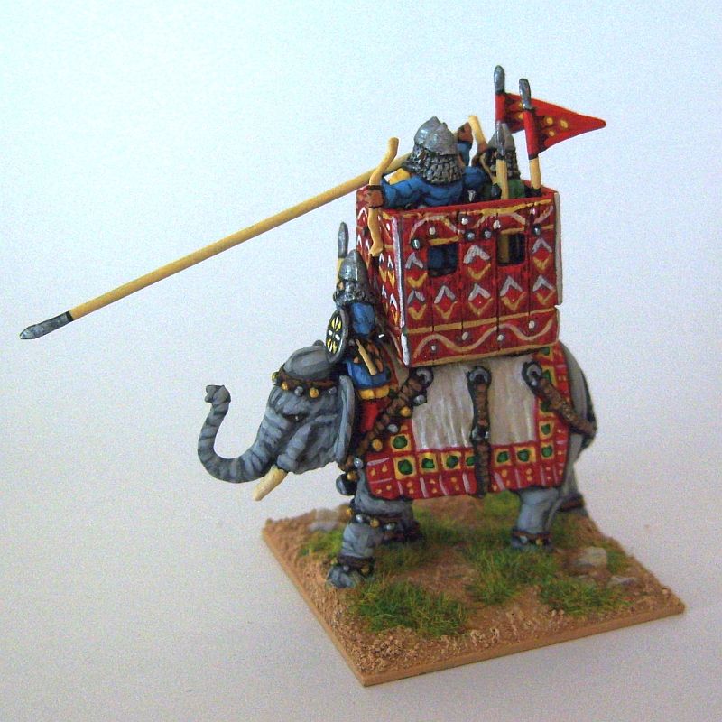 The Waving Flag: 15 mm Timurid Elephant