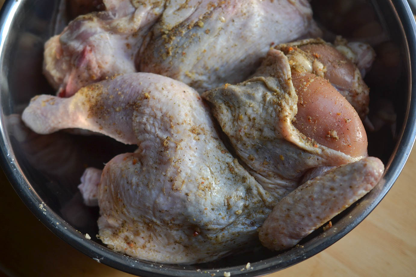 Greedy Girl : Pomegranate and ginger Roasted chicken