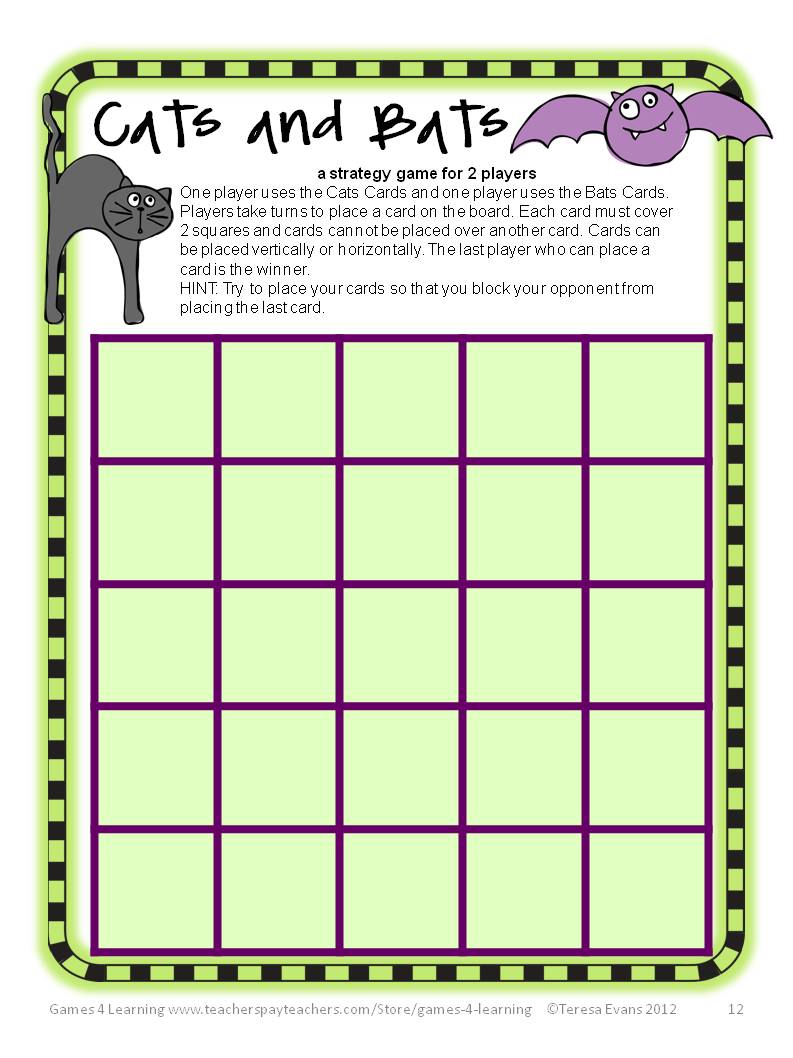 Fun Games 4 Learning: Halloween Math Fun!