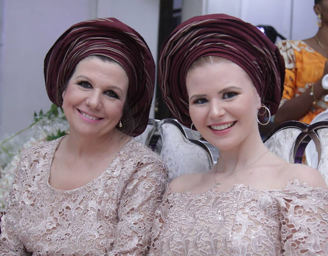 Photos: White Family Wears Aso Ebi As Nigerian Lady, Benin Princess ...