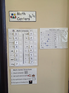 Autism Tank: Classroom Tour: Reading/Math Centers