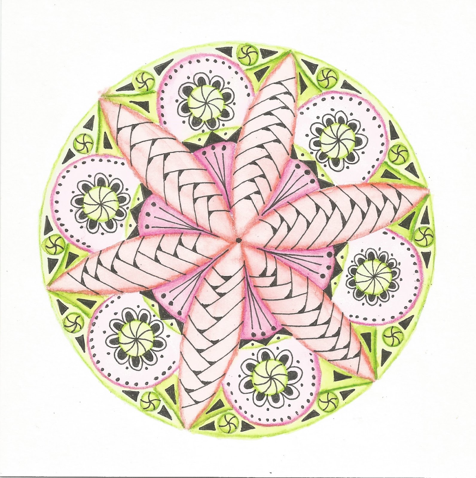 Studio 320 West: 6 Petal Mandala