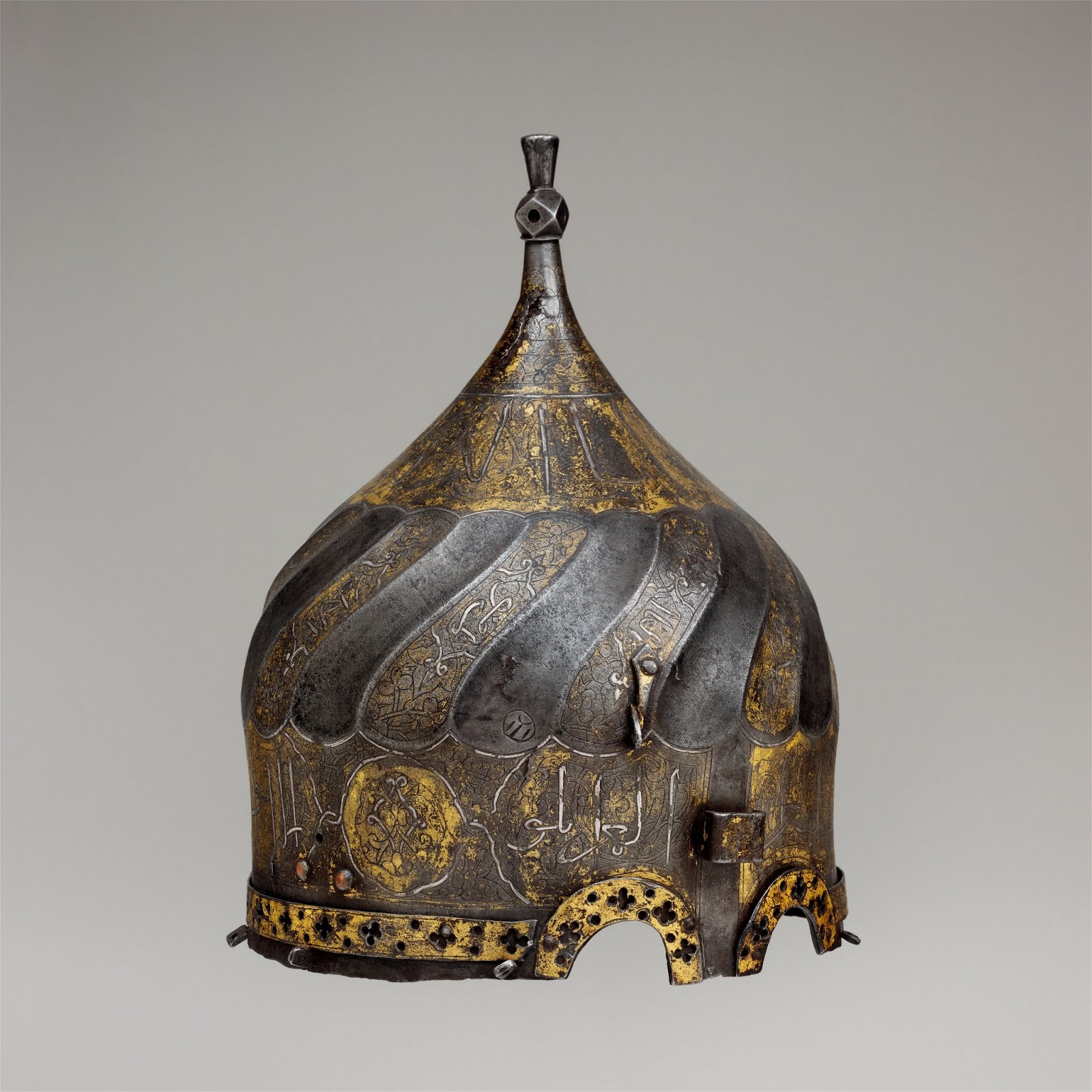 Turkish Helmet Stamped with Kayı Tamgha, 15th century