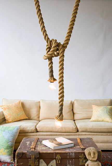 Cupboards Kitchen and Bath: Etsy Find: Atelier 688 Manila Rope Lights