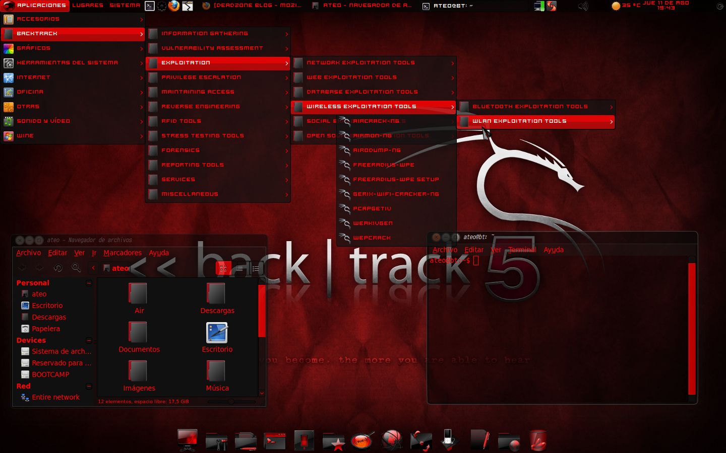 Backtrack 5 GNOME 32 Bit ISO Free Download