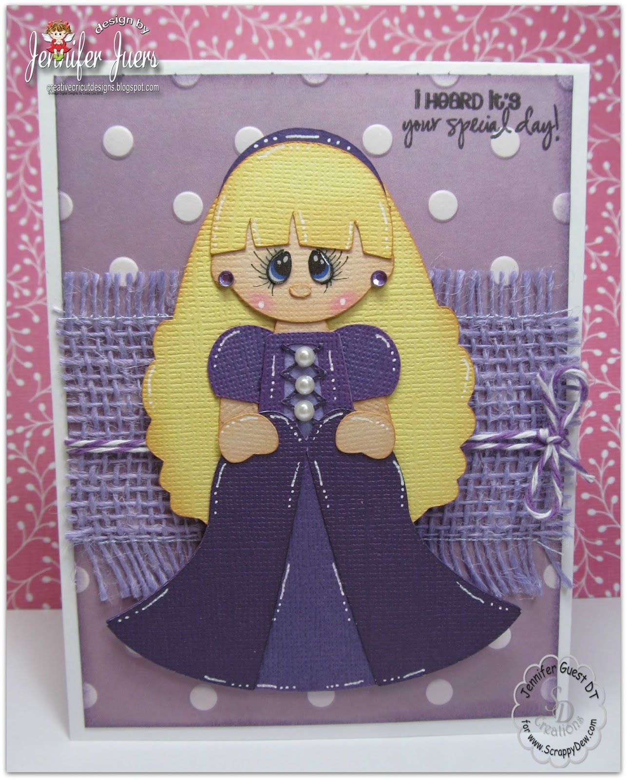 Dewette-Designs: Rapunzel Card