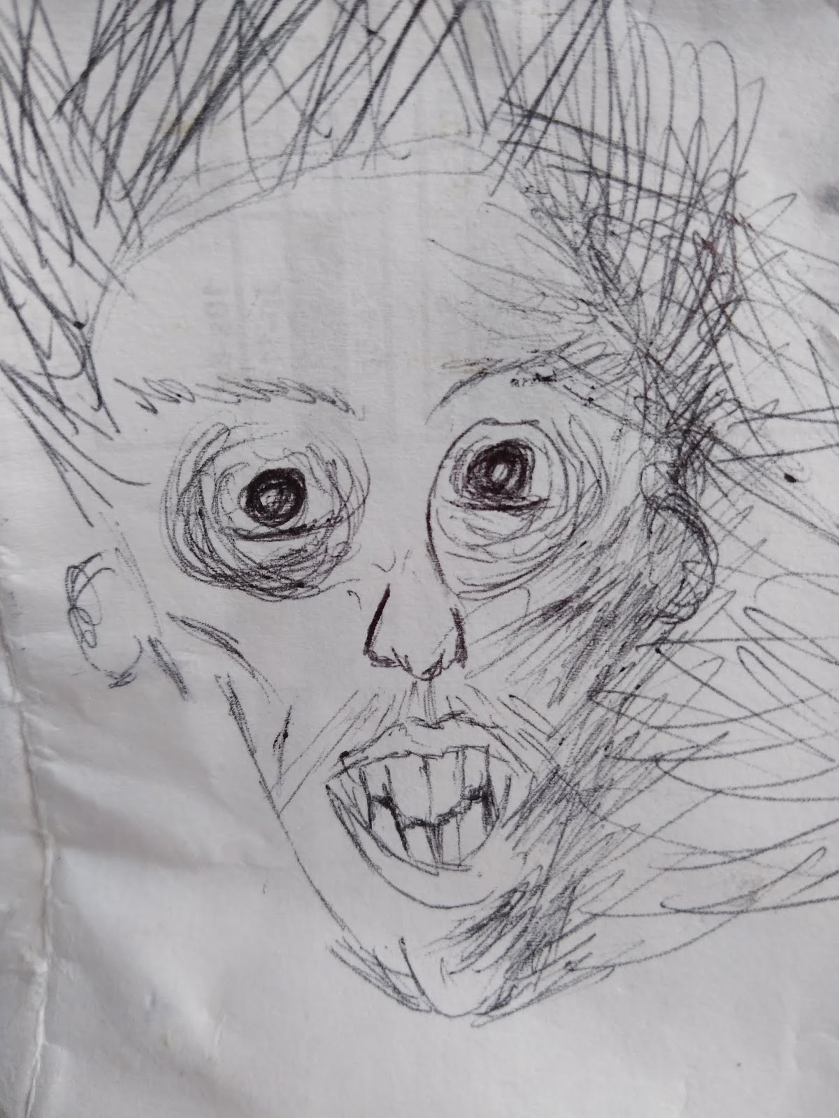 My Dad's Name is Harold: Self Portraits Challenge: The Troxler Effect