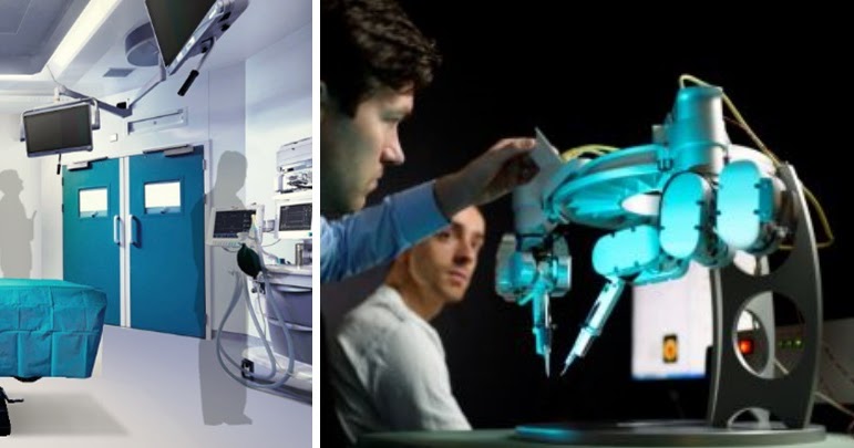 Microsure robot used for super-microsurgery