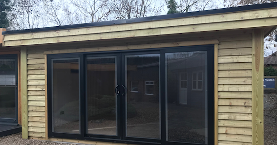 Shedworking: Feather-edge cladding