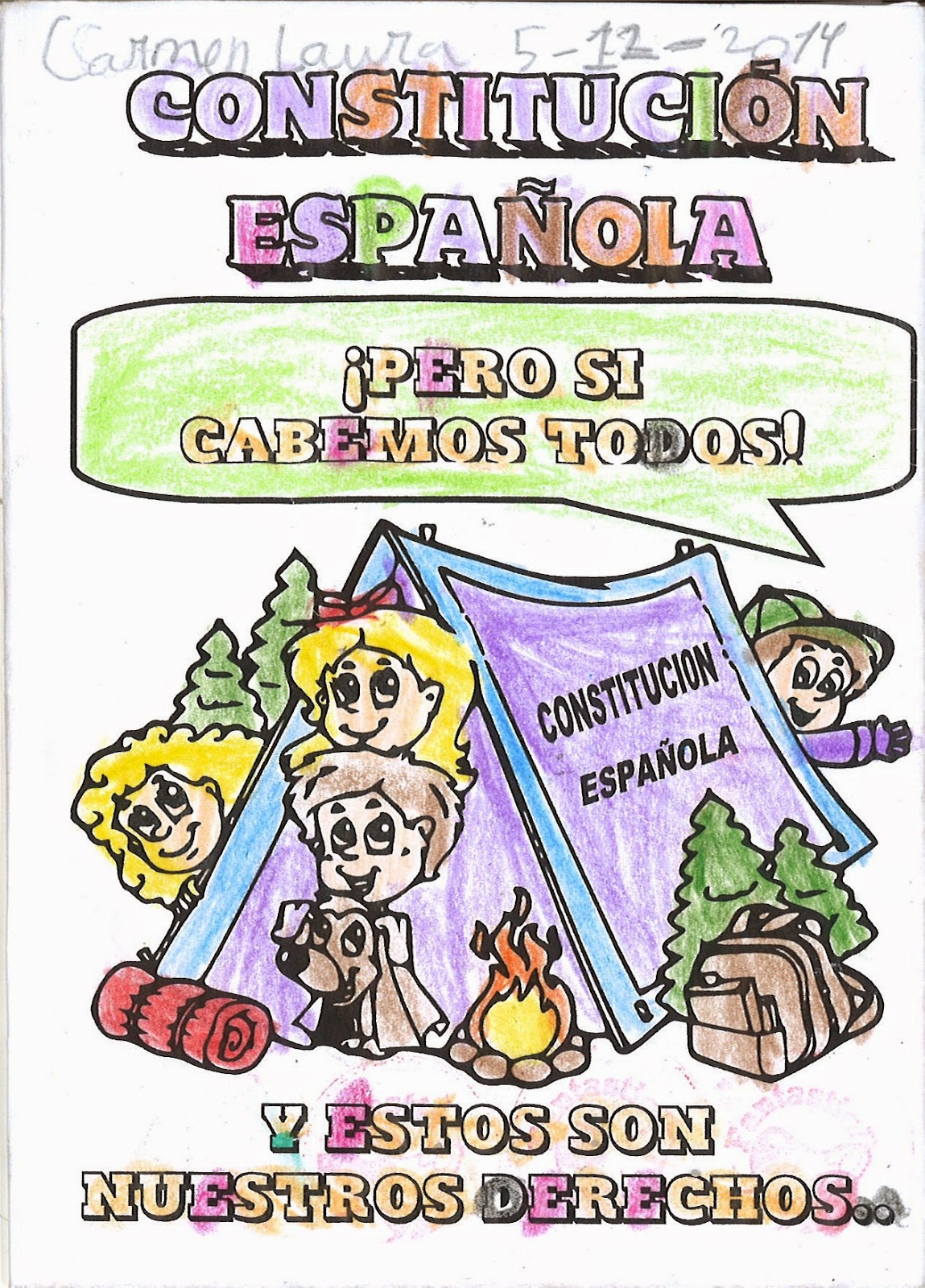 El cuaderno del maestro: Día de la Constitución española