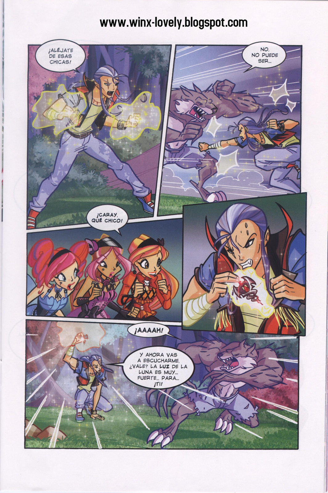 1º cómic HalloWinx COMPLETO en español - Winx Club All