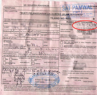 Tips Pahami Jenis Surat Tilang Polisi - GlestRadio.com