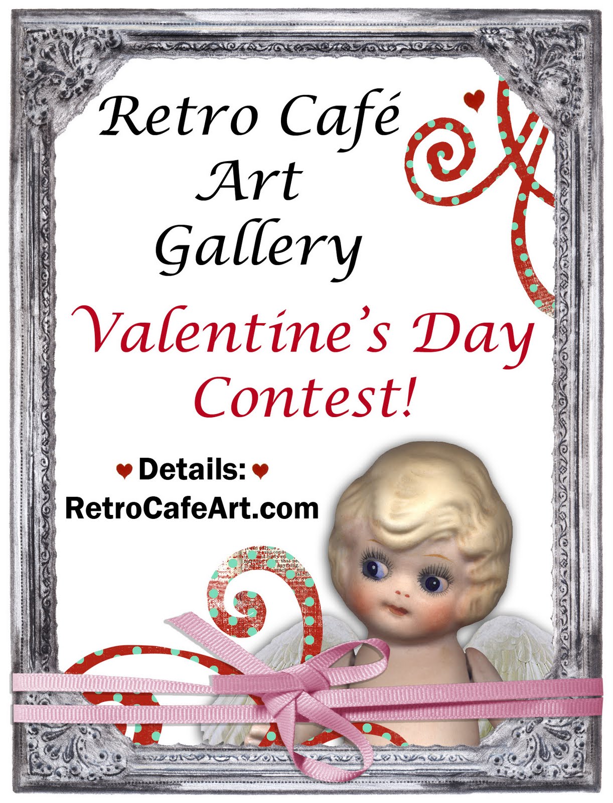 Retro Café Art Gallery: Retro Cafe Art Gallery Valentine's Day CONTEST!