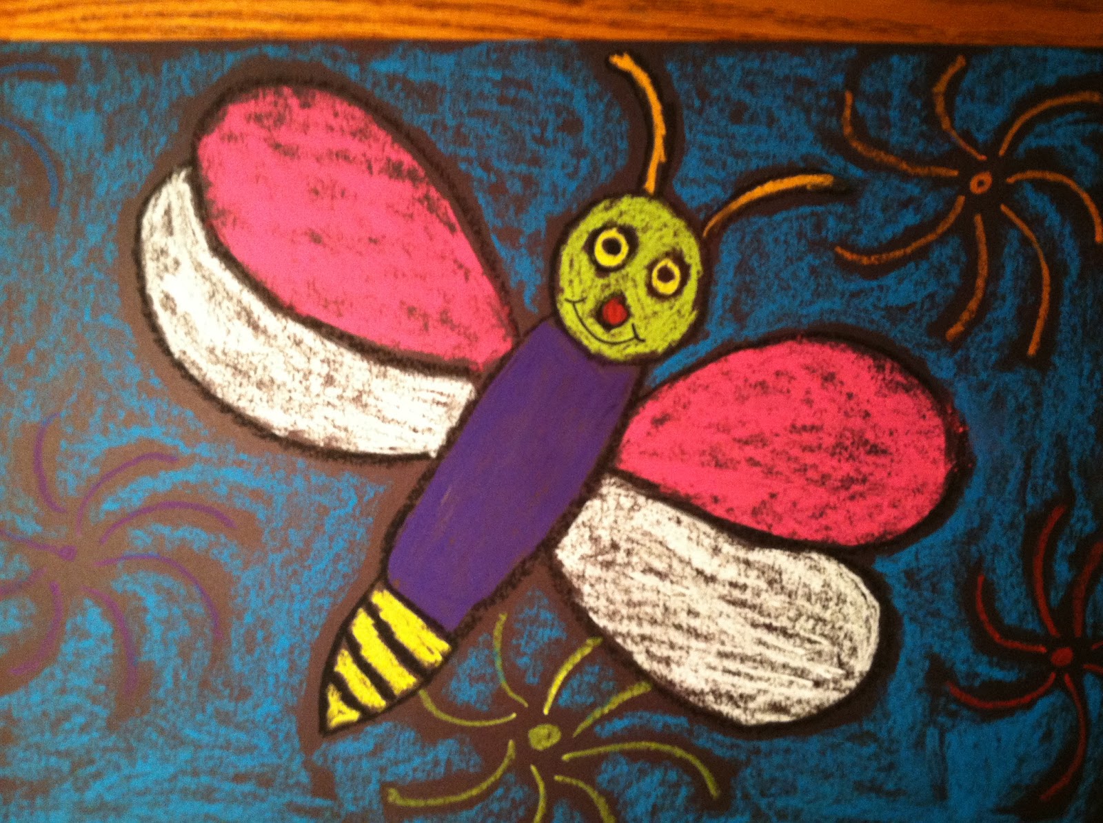 ABC & T: Lonely Firefly Chalk Pastels