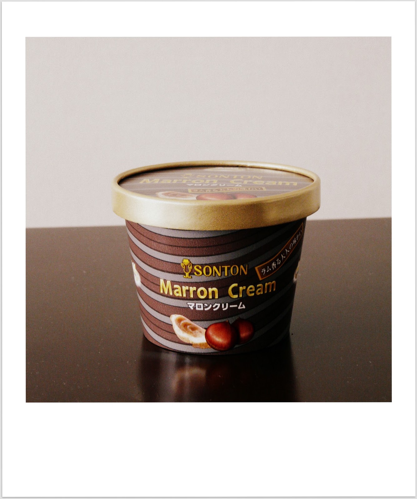 Ginger pot: Marron cream