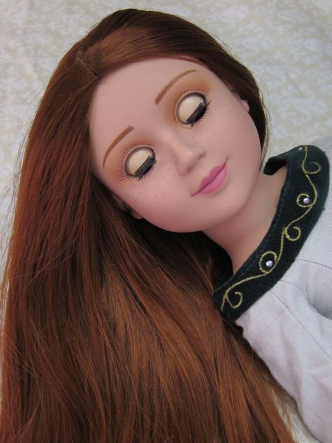 "Erin" Doll and "Guinevere" Outfit by Carpatina | The Toy Box Philosopher