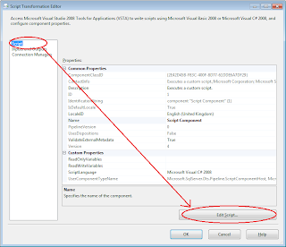 SQL 31: How to use a Script Component as a Data Source in SSIS