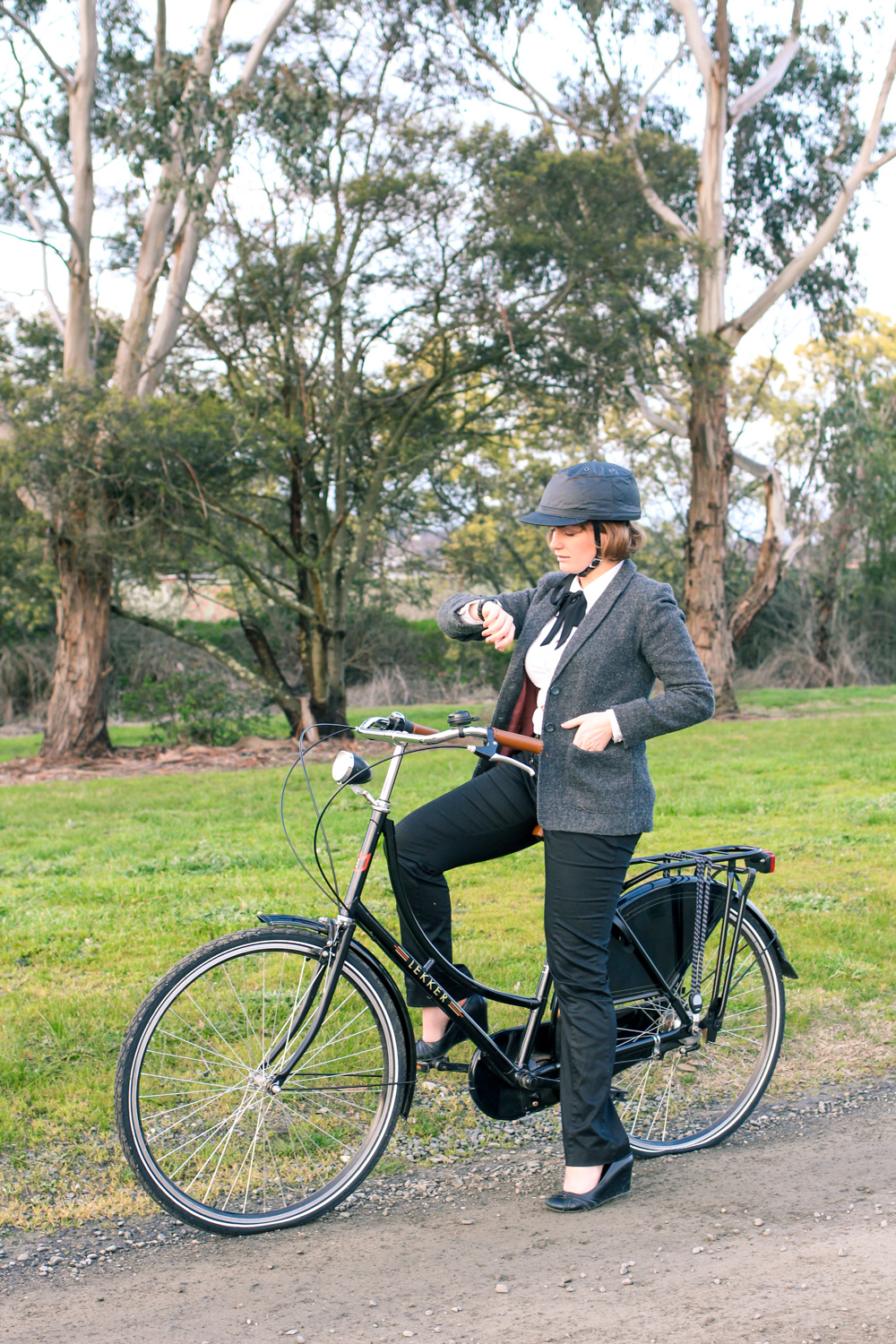 Preppy Bike Style - Finding Femme