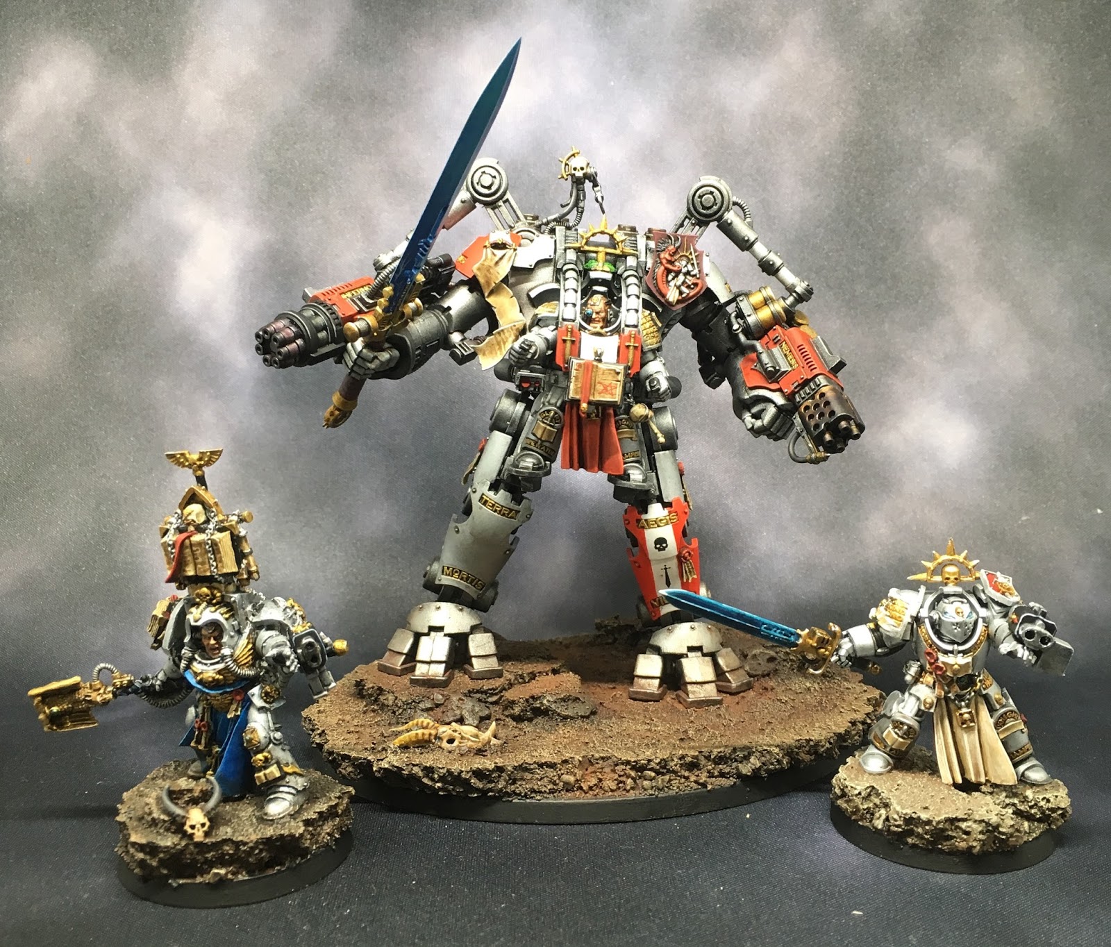 262nd Death Korps of Krieg: Grey Knights Brotherhood Champion to DONE