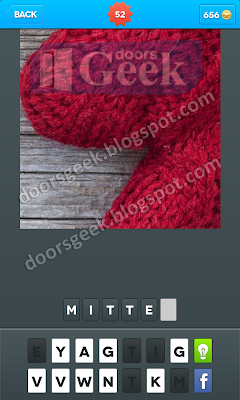 Zoomed In - Photo Word Game Level 52 ~ Doors Geek