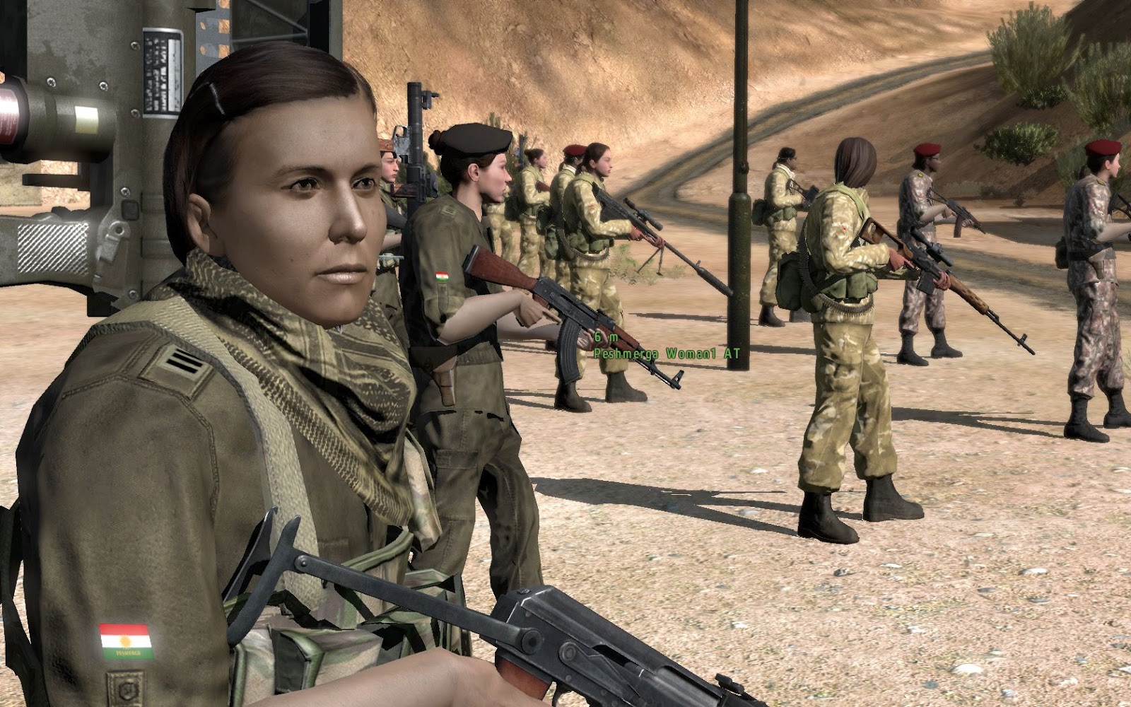 ペシュメルガ女性兵士を追加する Arma 2 用 [MIS] Peshmerga Women アドオン | 弱者の日記^^ - Arma 3 ...
