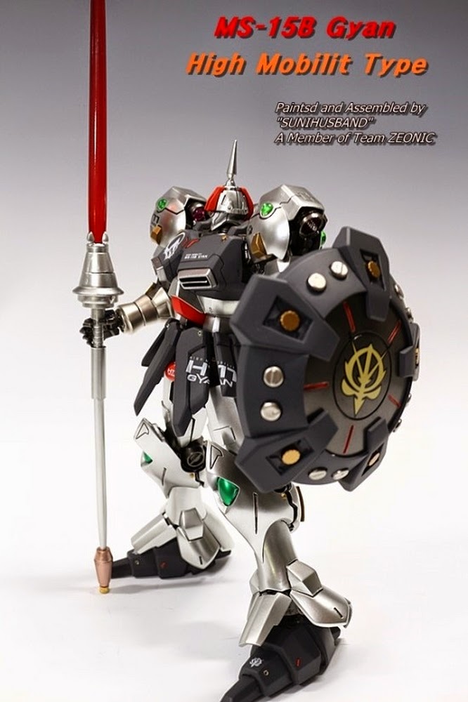 Custom Build: MG 1/100 YMS-15 Gyan "High Mobility Type" G-System Conversion