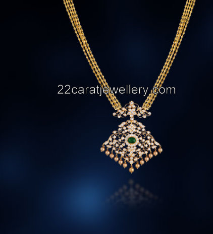 Diamond Locket - Jewellery Designs