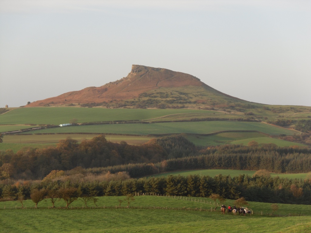Getting About a Bit - Walking: Roseberry Topping. On the edge of the Moors.