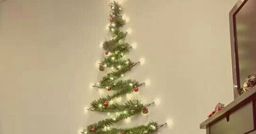 Space Saver Wall Christmas Tree - Home Decor