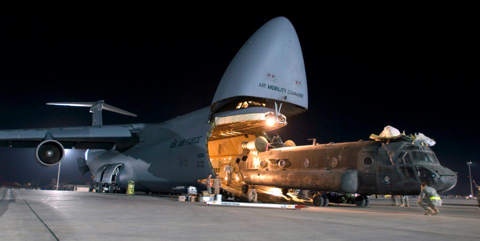 US AIR FORCE NEWS: 美軍 C-5 運輸機