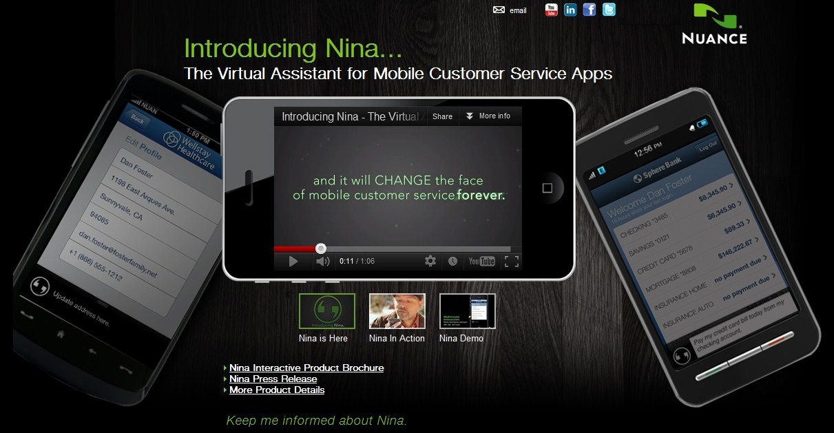 Sociolatte: Nina - The new voice assistant for iPhones and Android