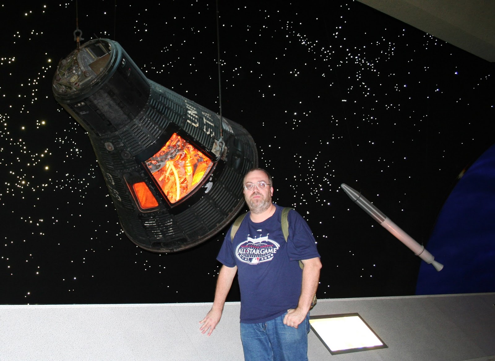 SPACE RELICS: La capsule Mercury - Faith 7 - au Houston Space Center