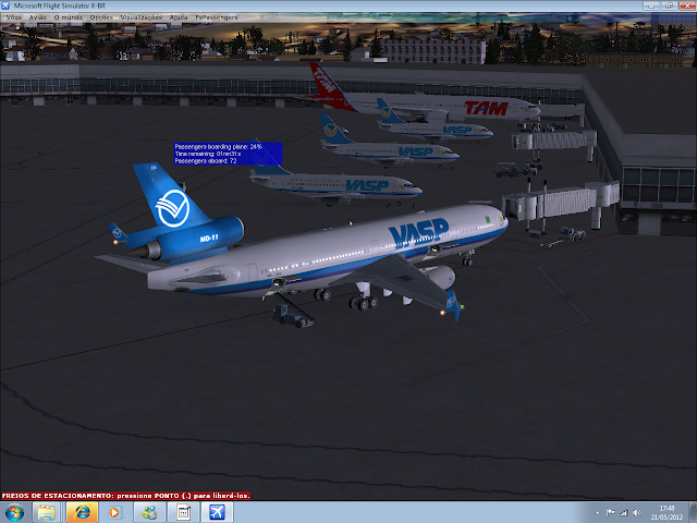 Aeronaves Para Flight Simulator & Gameplays: FSX - Trafego Aereo Vasp ...