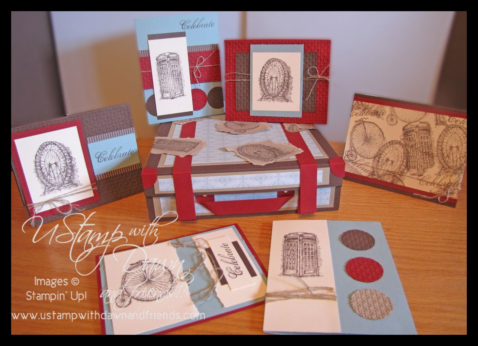 Porch Swing Creations: Feeling Sentimental Luggage Box Set